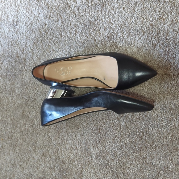 Franco Sarto | Shoes | Block Heel Pointy Toe Flats | Poshmark